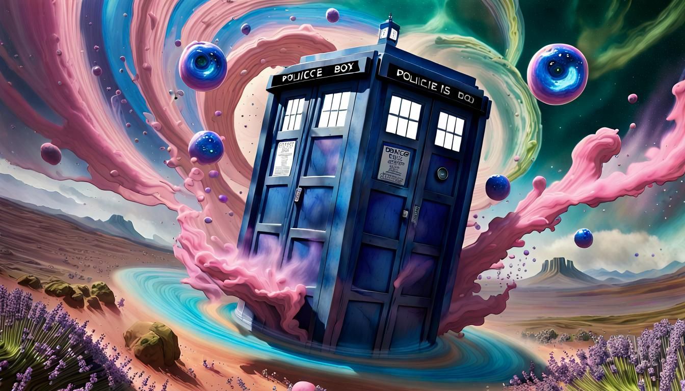 Tardis - AI Generated Artwork - NightCafe Creator