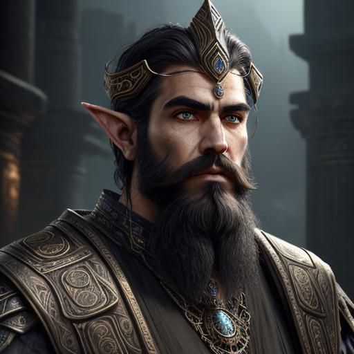 Dwemer male, essai 85. Part of a collection refining the right style ...