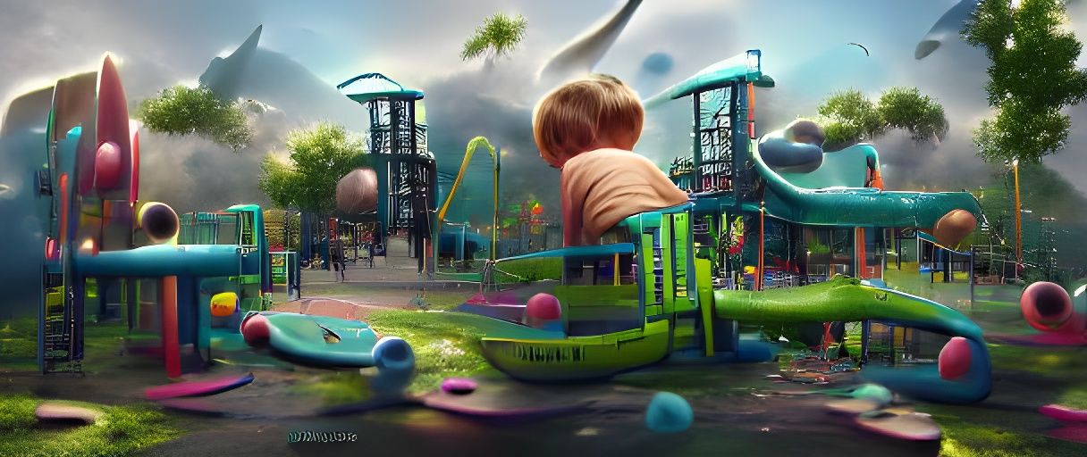 The Playground - AI Generated Artwork - NightCafe Creator