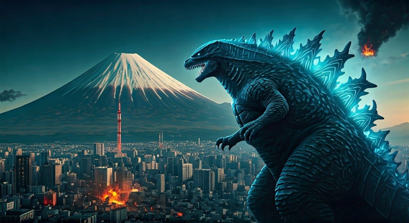 Godzilla rampage - Godzilla Devastates Tokyo in a Cinematic ...