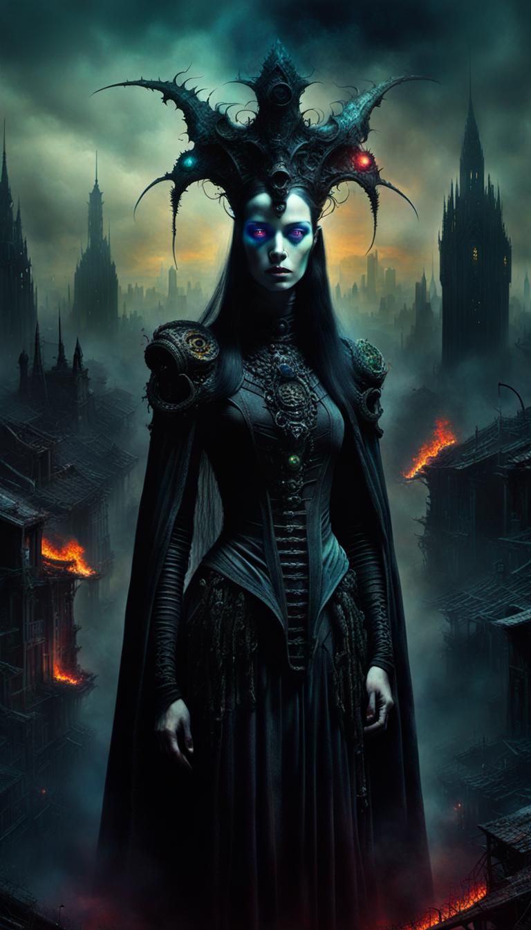 The World, once a Paradise, now a Hellscape - AI Generated Artwork - NightCafe Creator