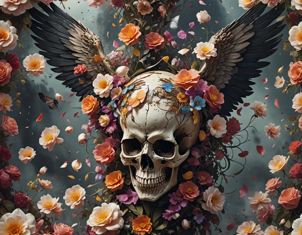 Glorious Death - AI Generated Artwork - NightCafe Creator