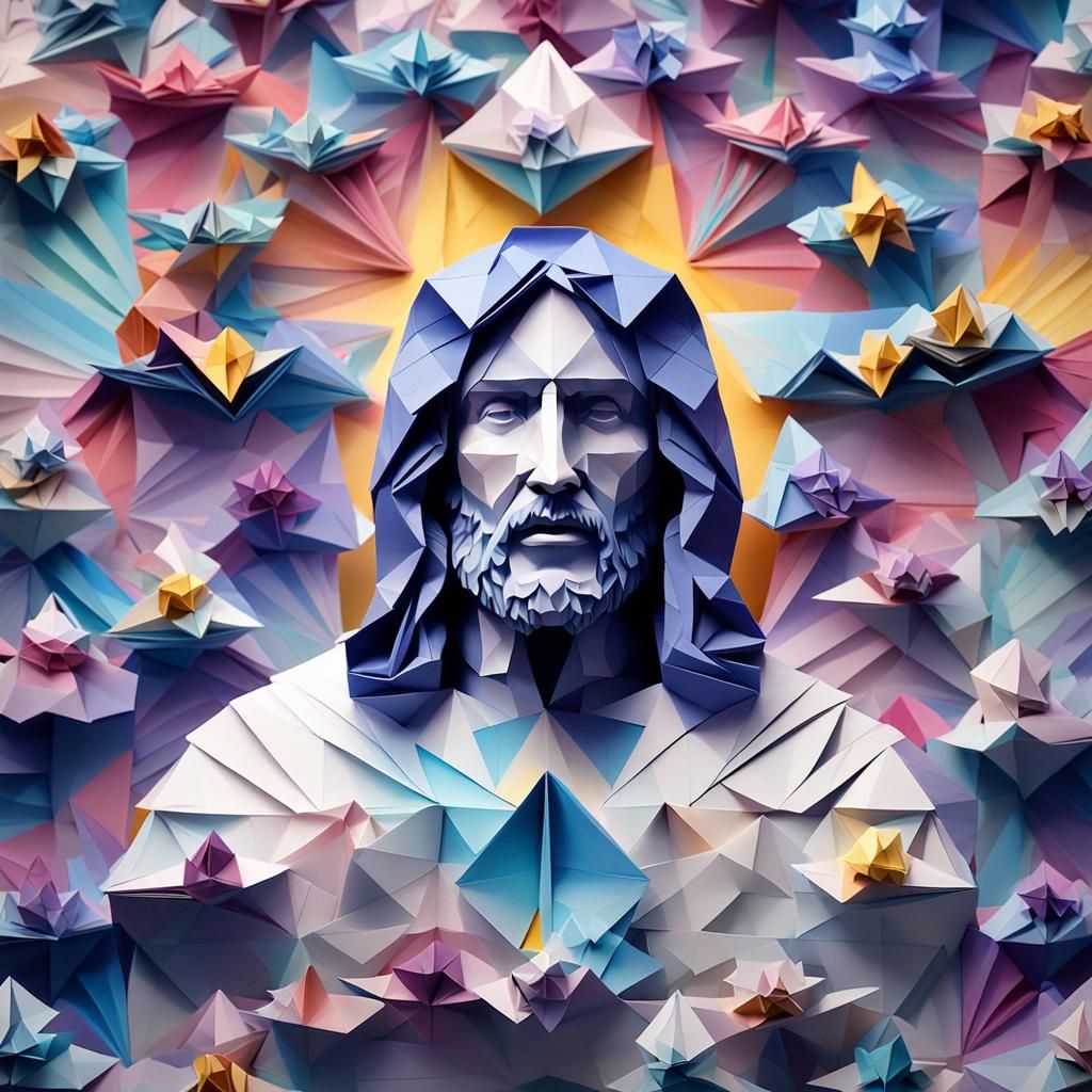 galactic Jesus - AI Generated Artwork - NightCafe Creator