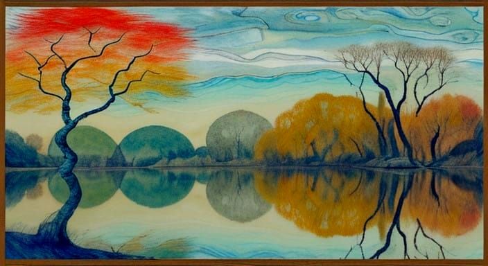 Ash, Wrapping Paper, Cardboard, Ripple Art By Archangel Tara