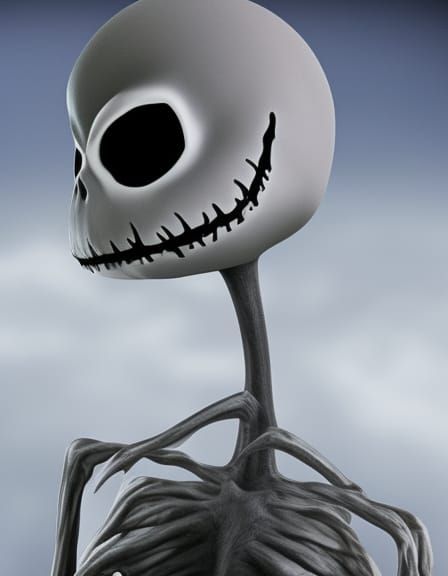 Jack Skellington - AI Generated Artwork - NightCafe Creator