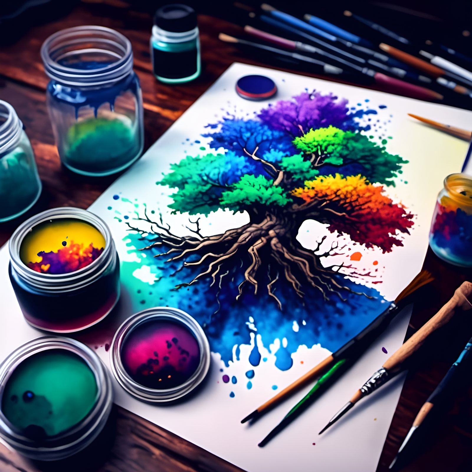 Tree 🌳 - AI Generated Artwork - NightCafe Creator