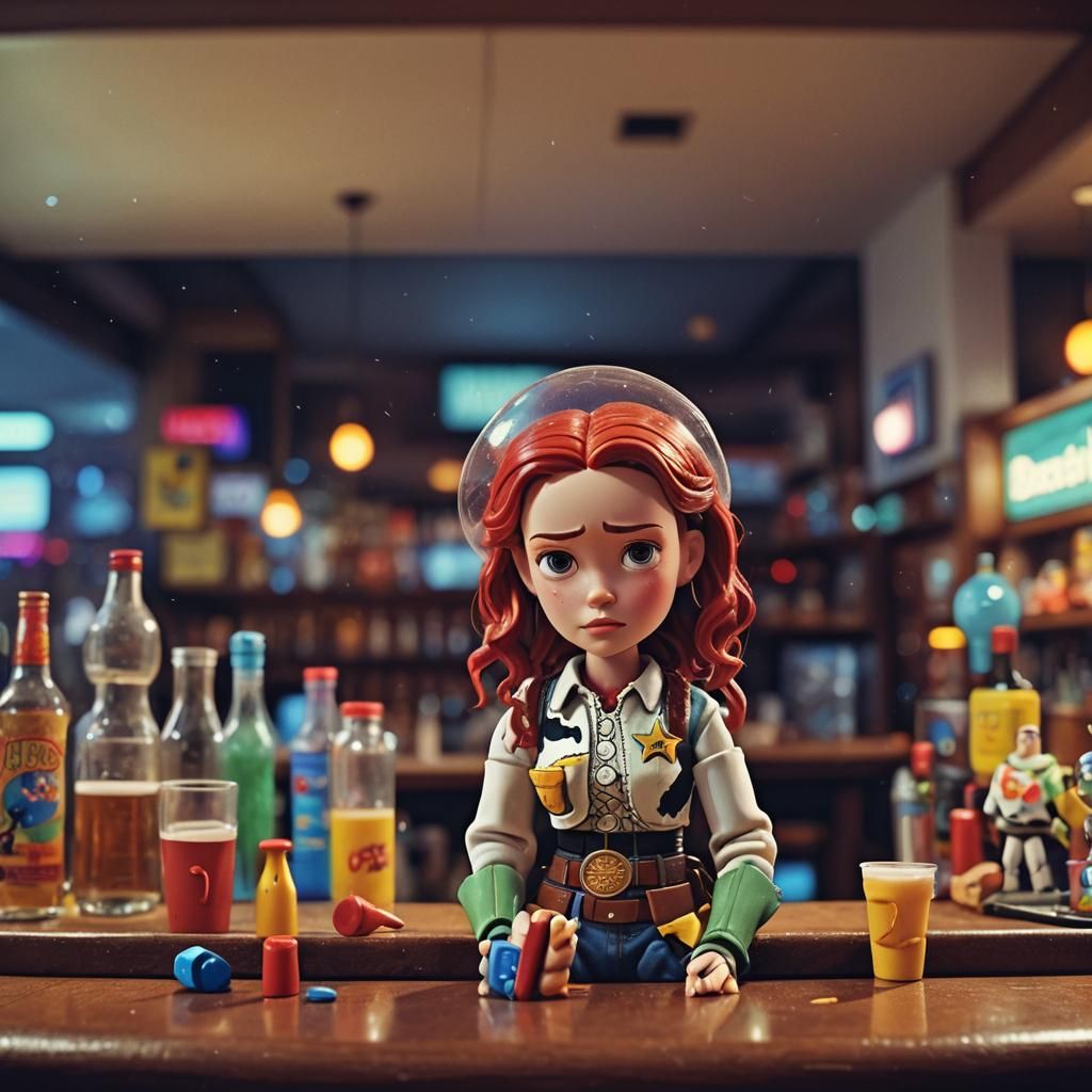 Sad Jessie - AI Generated Artwork - NightCafe Creator