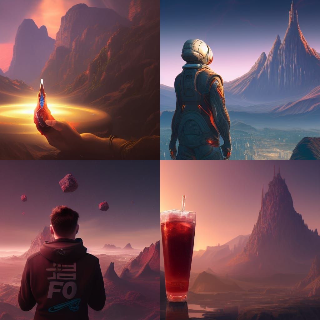 Elon musk drinking fanta - AI Generated Artwork - NightCafe Creator