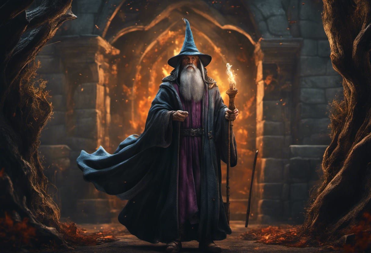 medieval wizard - AI Generated Artwork - NightCafe Creator