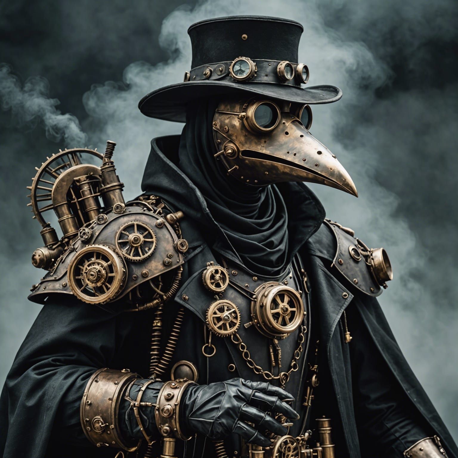 Steampunk Doctor - AI Generated Artwork - NightCafe Creator
