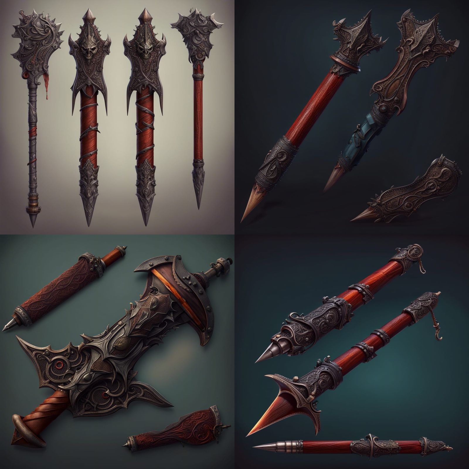 a vampire hunter weapon, a mechanical pencil with leather grip and a ...