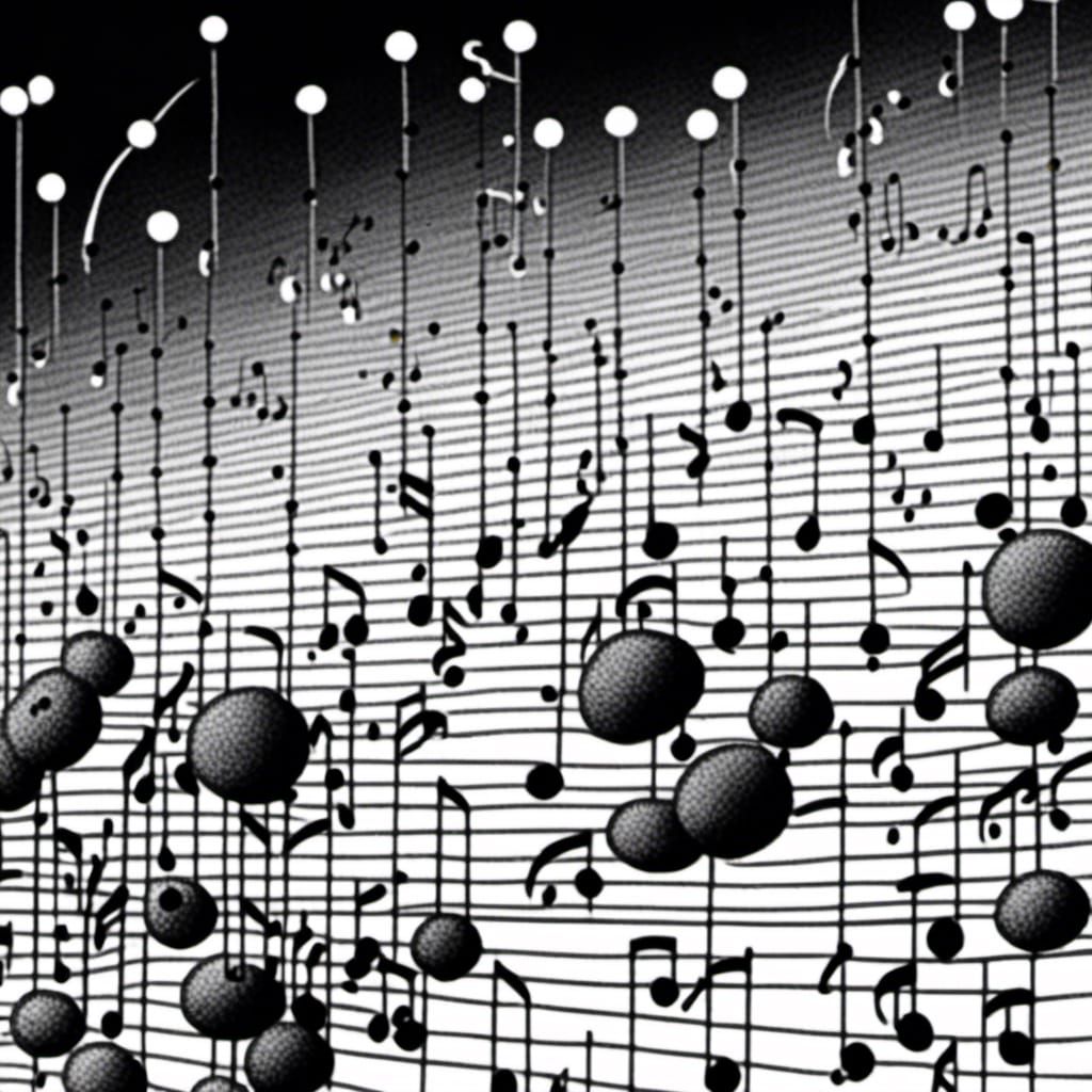 graphic score - AI Generated Artwork - NightCafe Creator