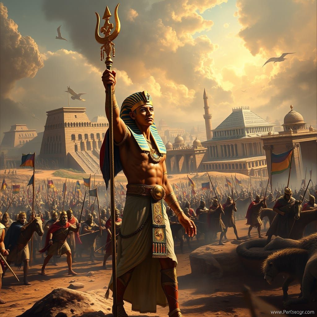 laying waste to babylon - Ancient Pharaoh Conquers Assyrian ...