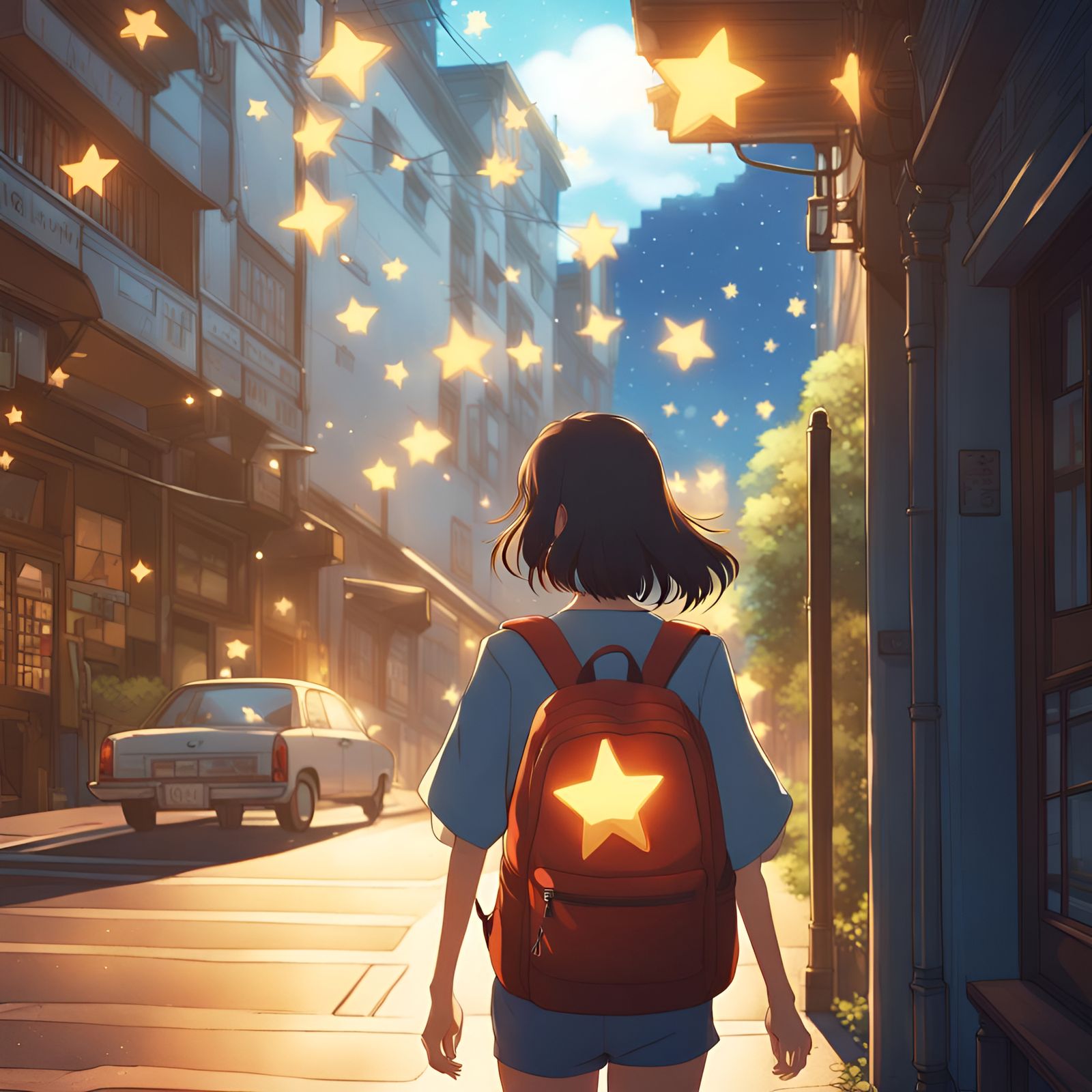 Following the Starlight - AI Generated Artwork - NightCafe Creator