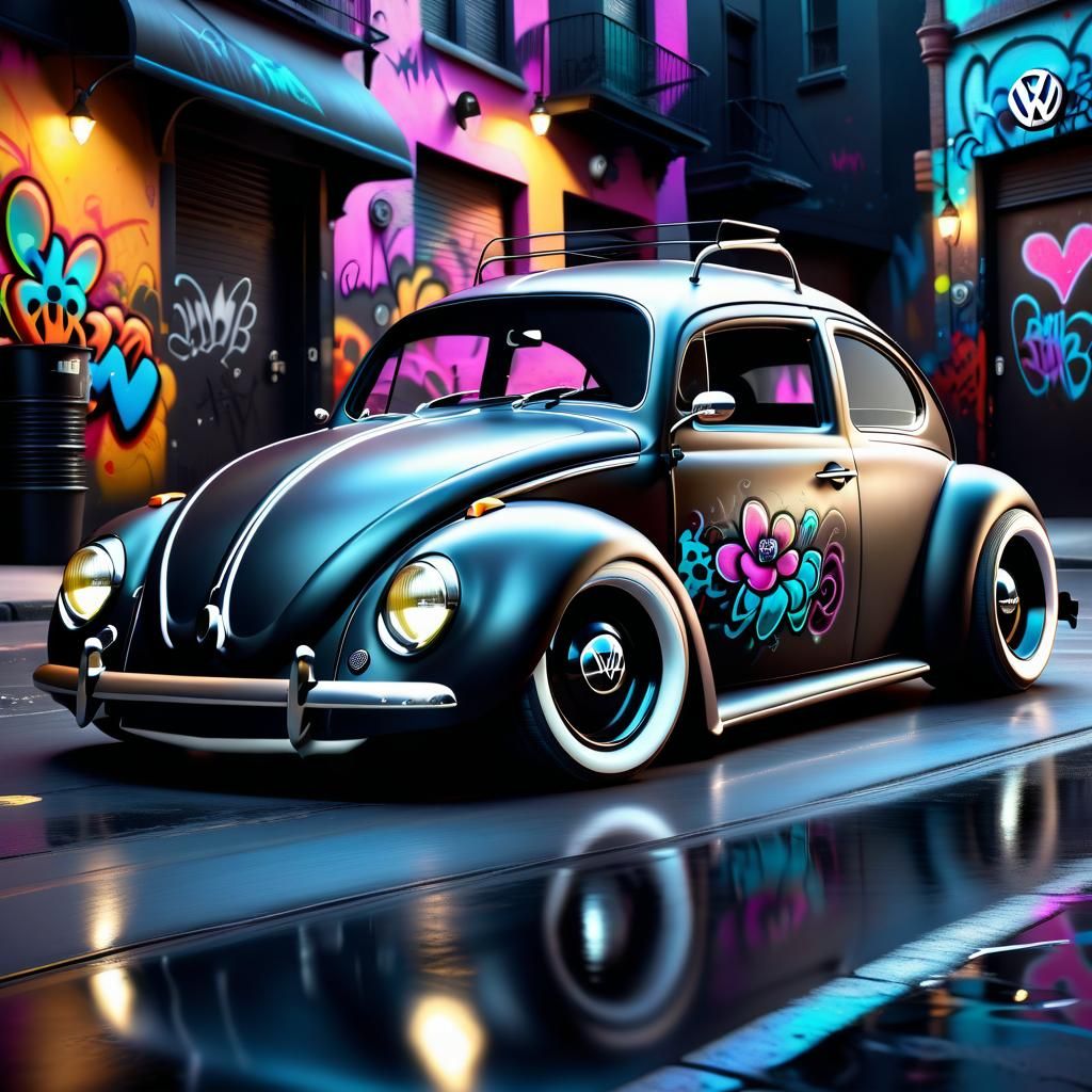 Graffiti Bug - AI Generated Artwork - NightCafe Creator