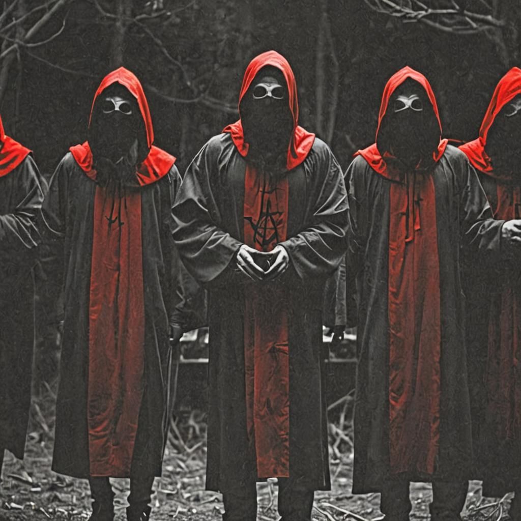 Macabre Cult II - AI Generated Artwork - NightCafe Creator