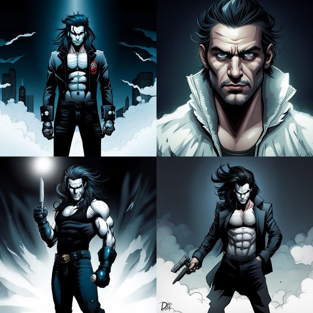 DC comics lobo - AI Generated Artwork - NightCafe Creator
