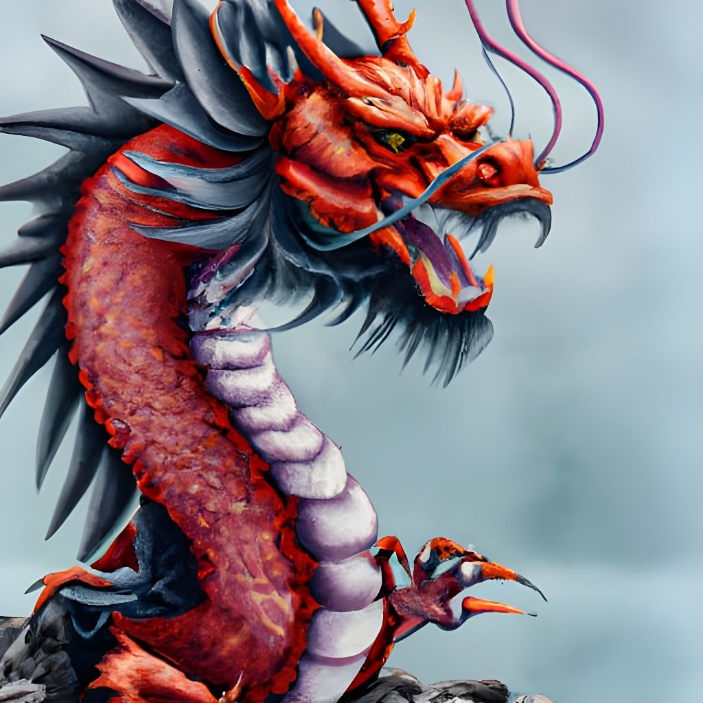 Red Dragon - AI Generated Artwork - NightCafe Creator