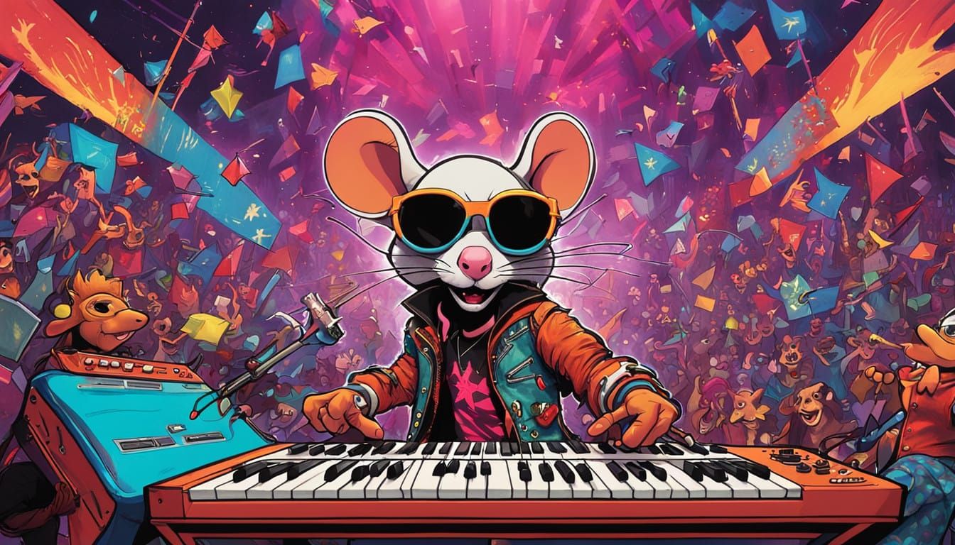 Elton Mouse in Times Square - Elton Mouse in Times Square