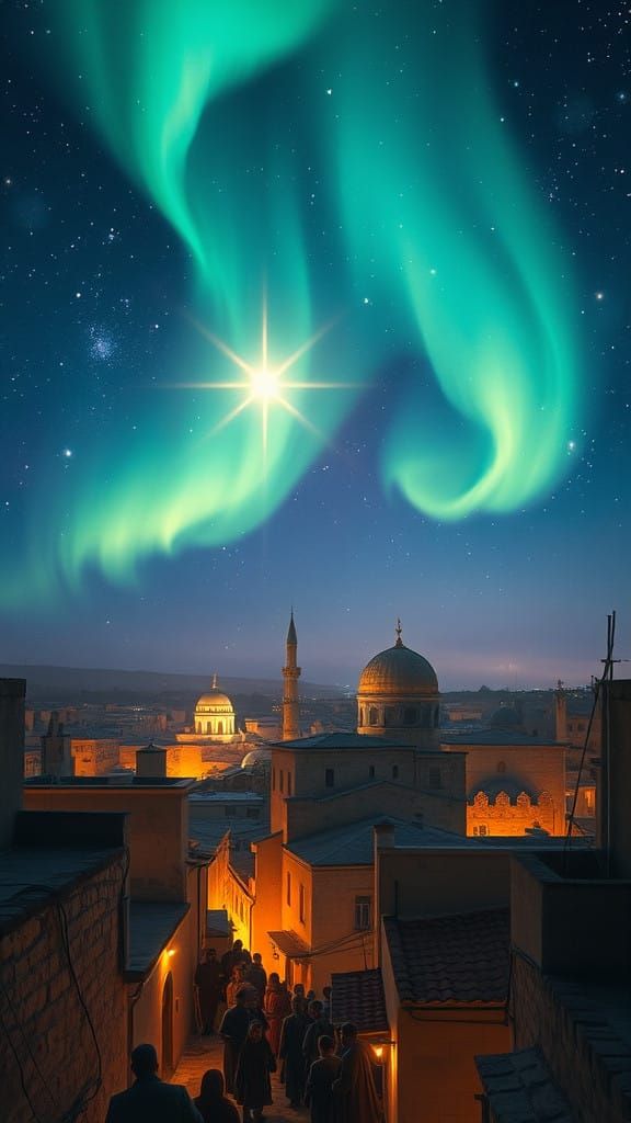 Star of Bethlehem - Celestial Jerusalem Dreamscape