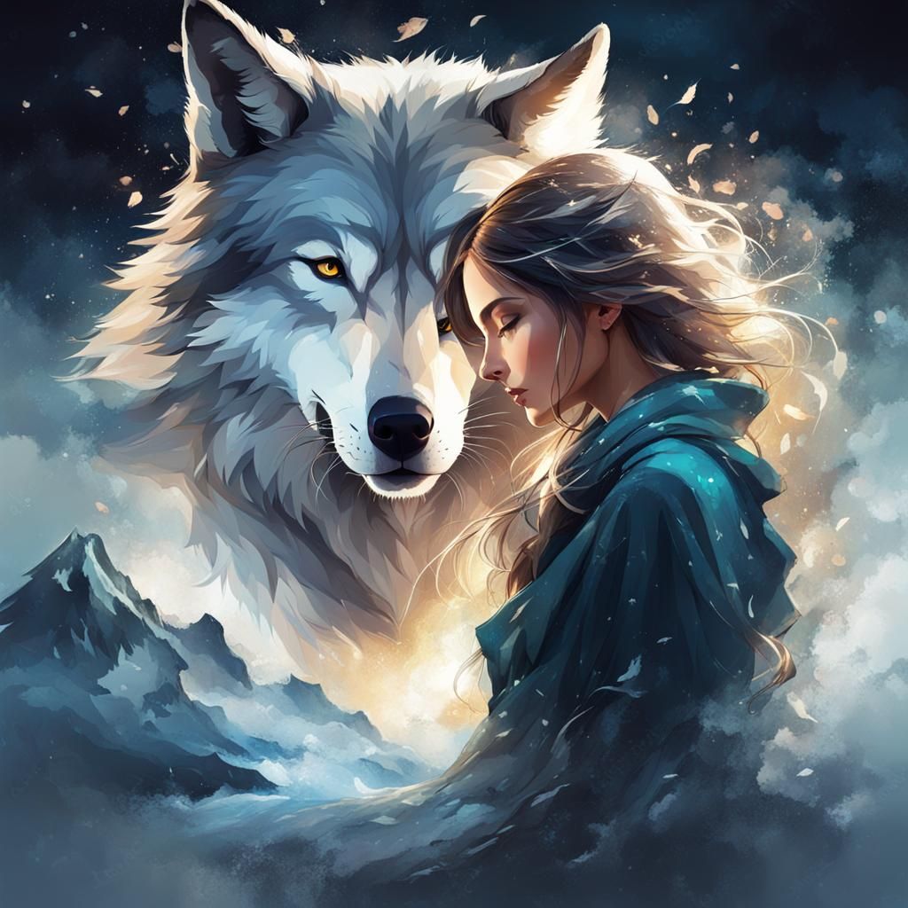 Wolfie - AI Generated Artwork - NightCafe Creator