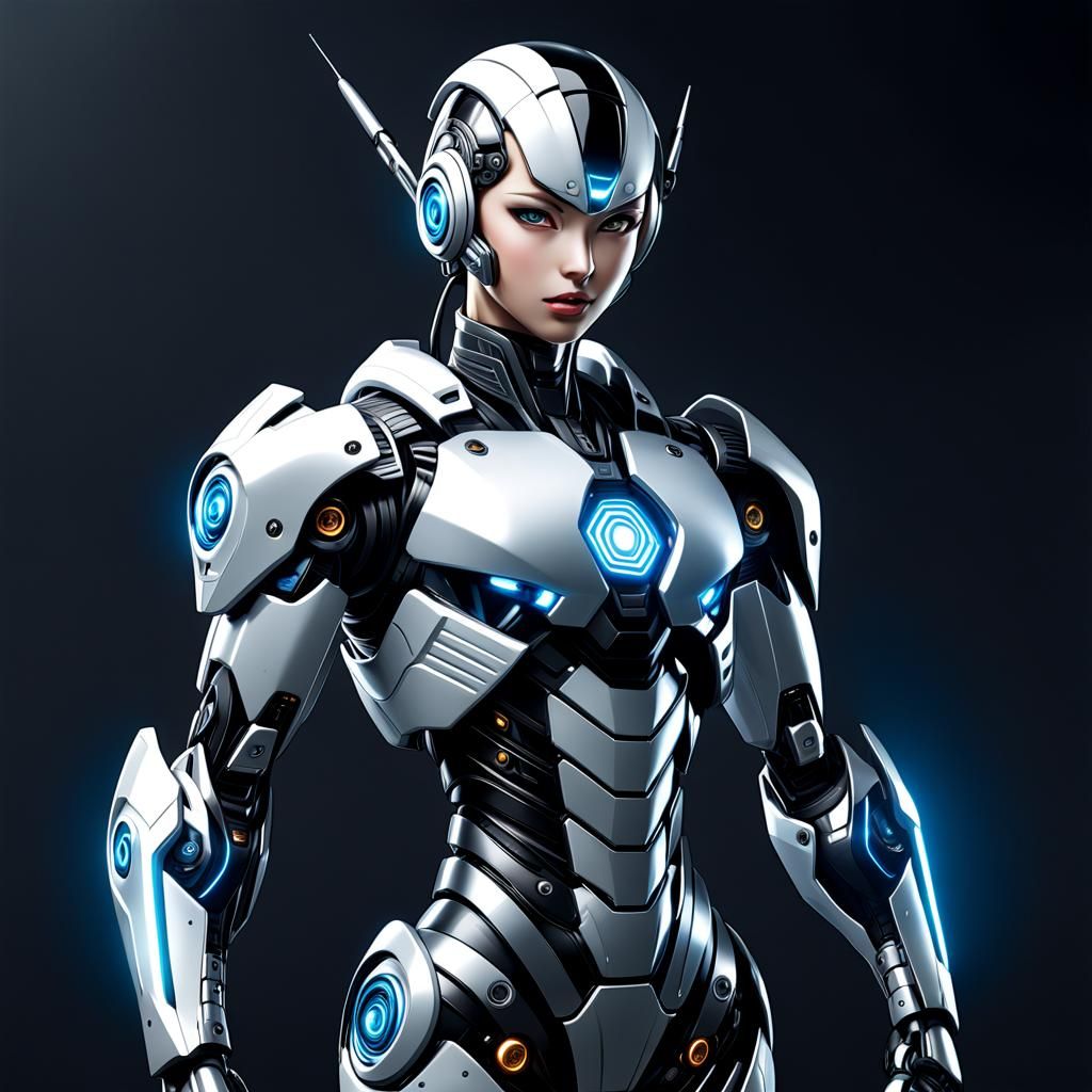 Manga cyborg - AI Generated Artwork - NightCafe Creator