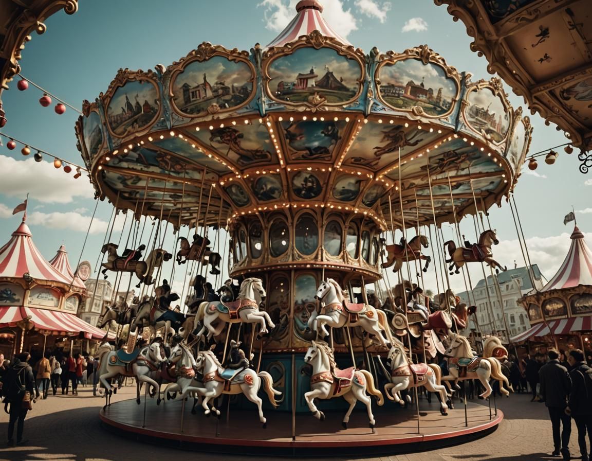 Carousel - AI Generated Artwork - NightCafe Creator