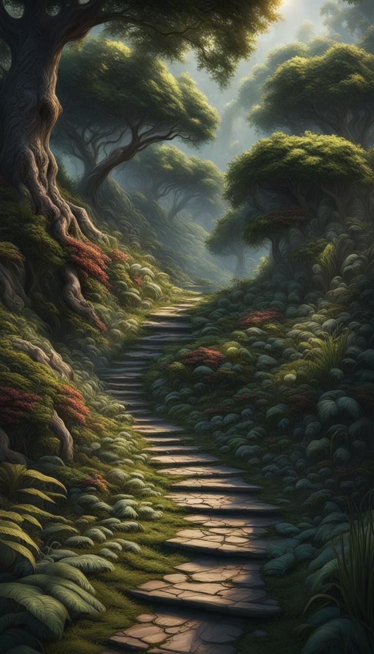Path - AI Generated Artwork - NightCafe Creator