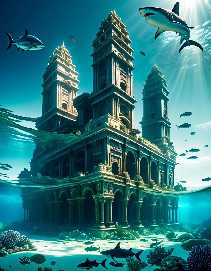 Atlantis - AI Generated Artwork - NightCafe Creator