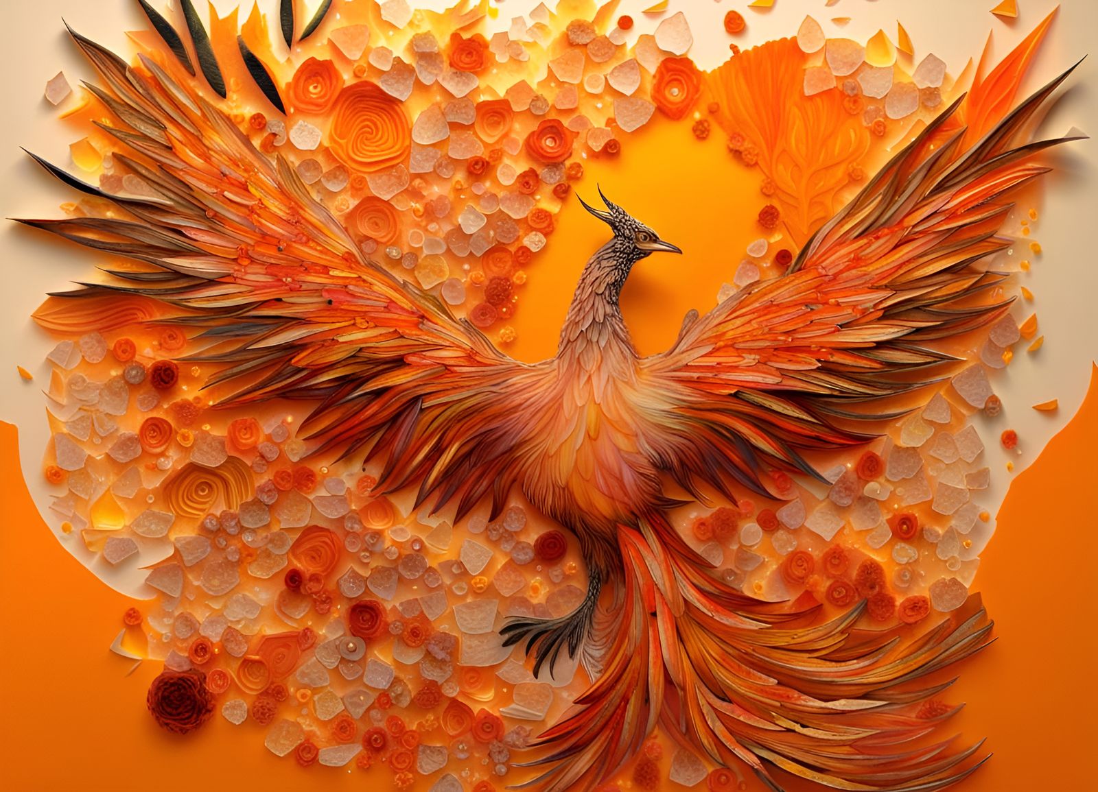 The Phoenix - AI Generated Artwork - NightCafe Creator