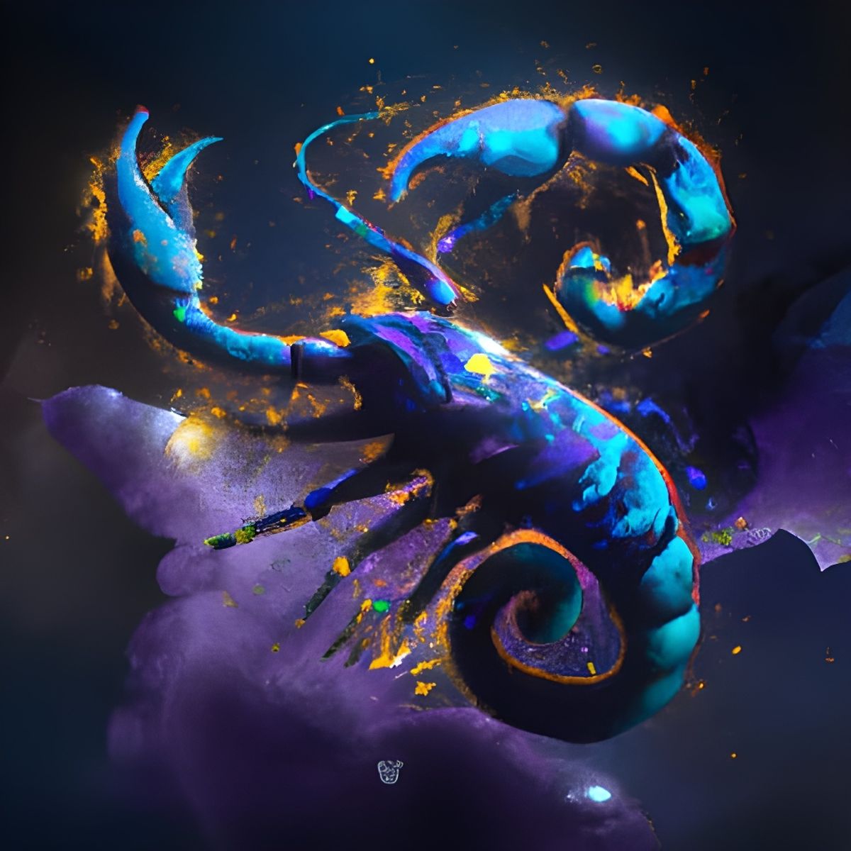 Scorpio ♏ - AI Generated Artwork - NightCafe Creator