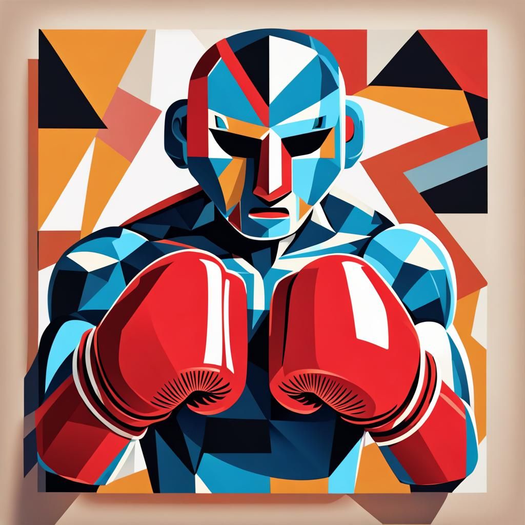 The metal Boxer - AI Generated Artwork - NightCafe Creator