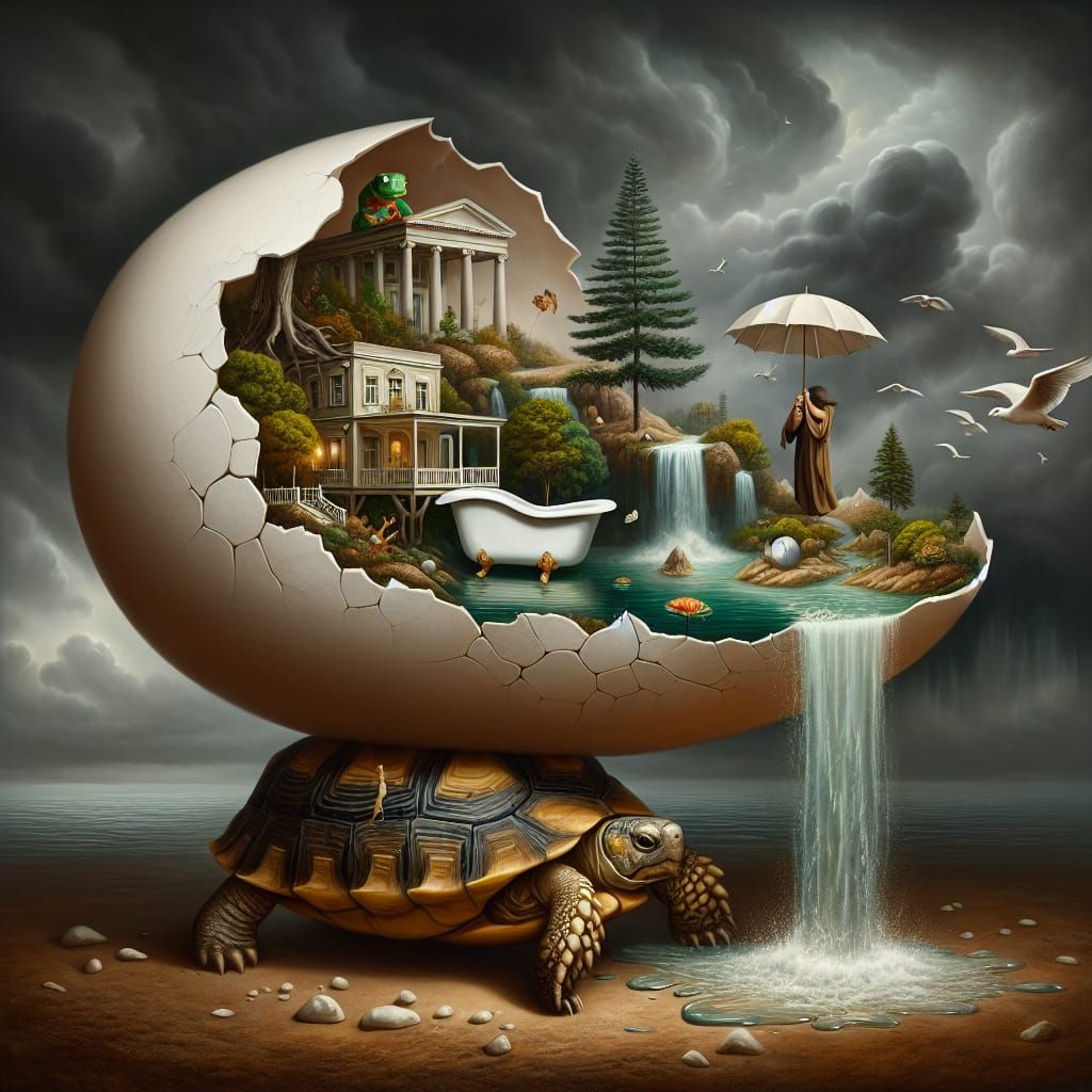 Surrealistic Turtle - Surrealistic Turtle