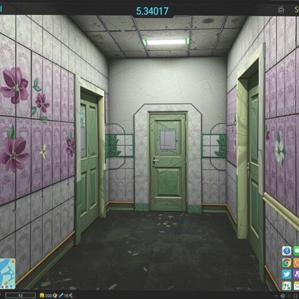 Glitched Duke Nukem 3D in Liminal Pastel Colors - AI Art