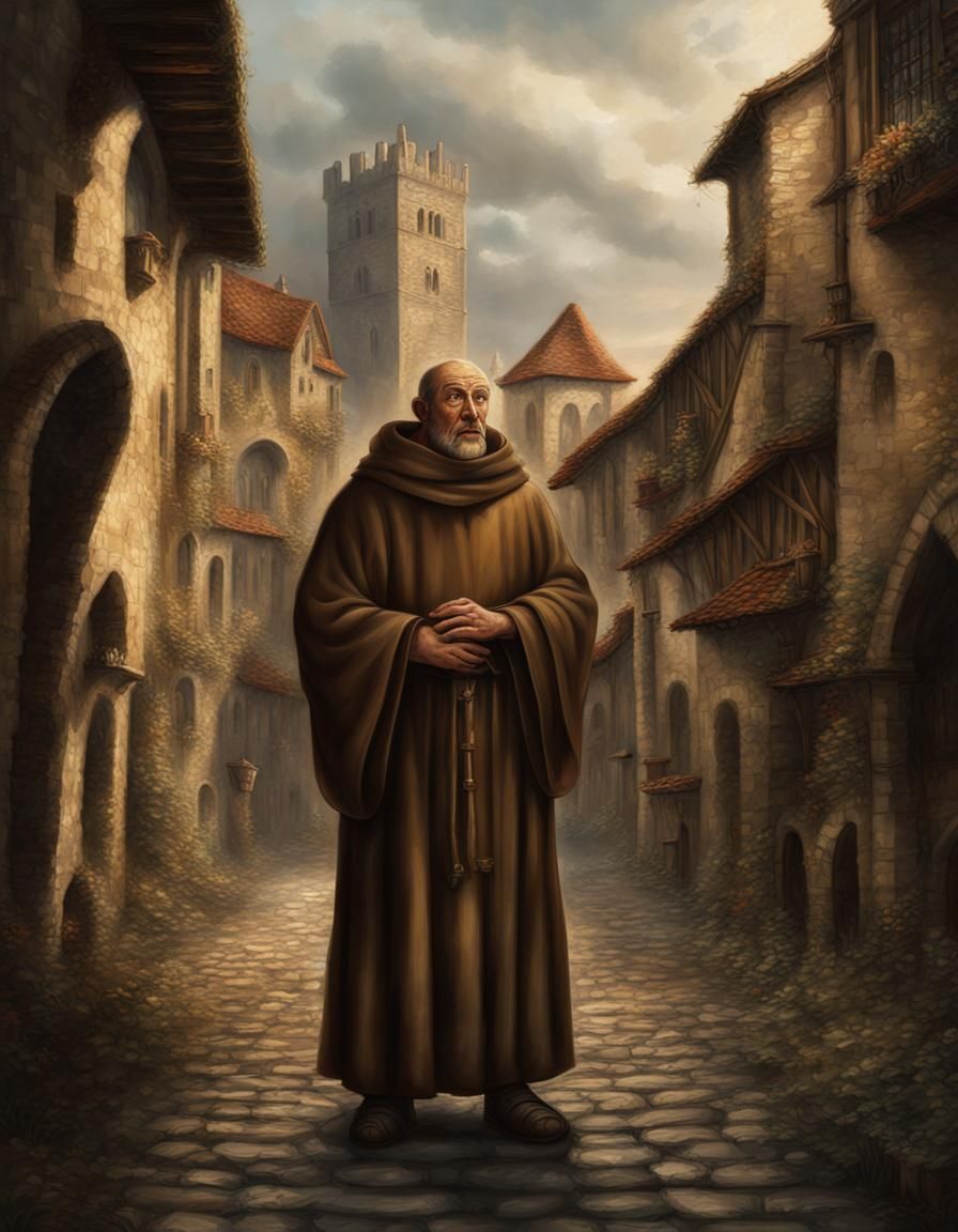 Friar - AI Generated Artwork - NightCafe Creator