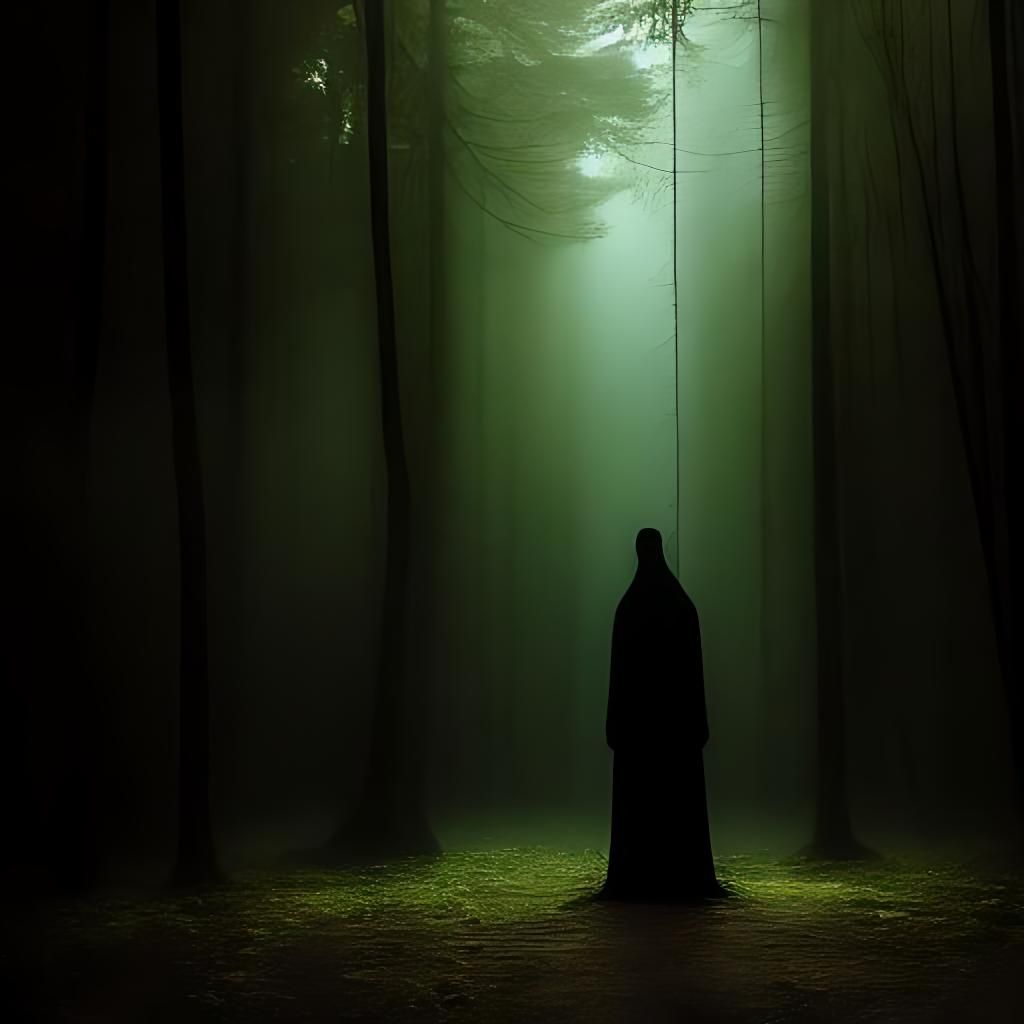 Watcher In The Woods - AI Generated Artwork - NightCafe Creator