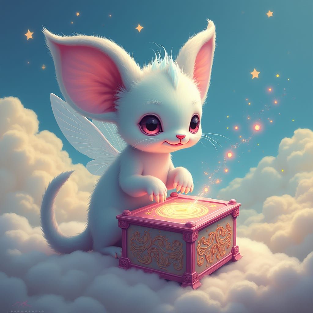 sleep tight - Dreamlike Scene of Sprunki Playing a Magical M...