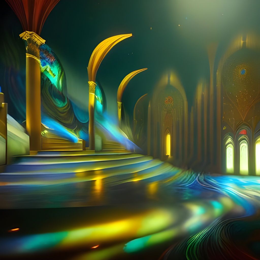 Visions of Afterlife - AI Generated Artwork - NightCafe Creator