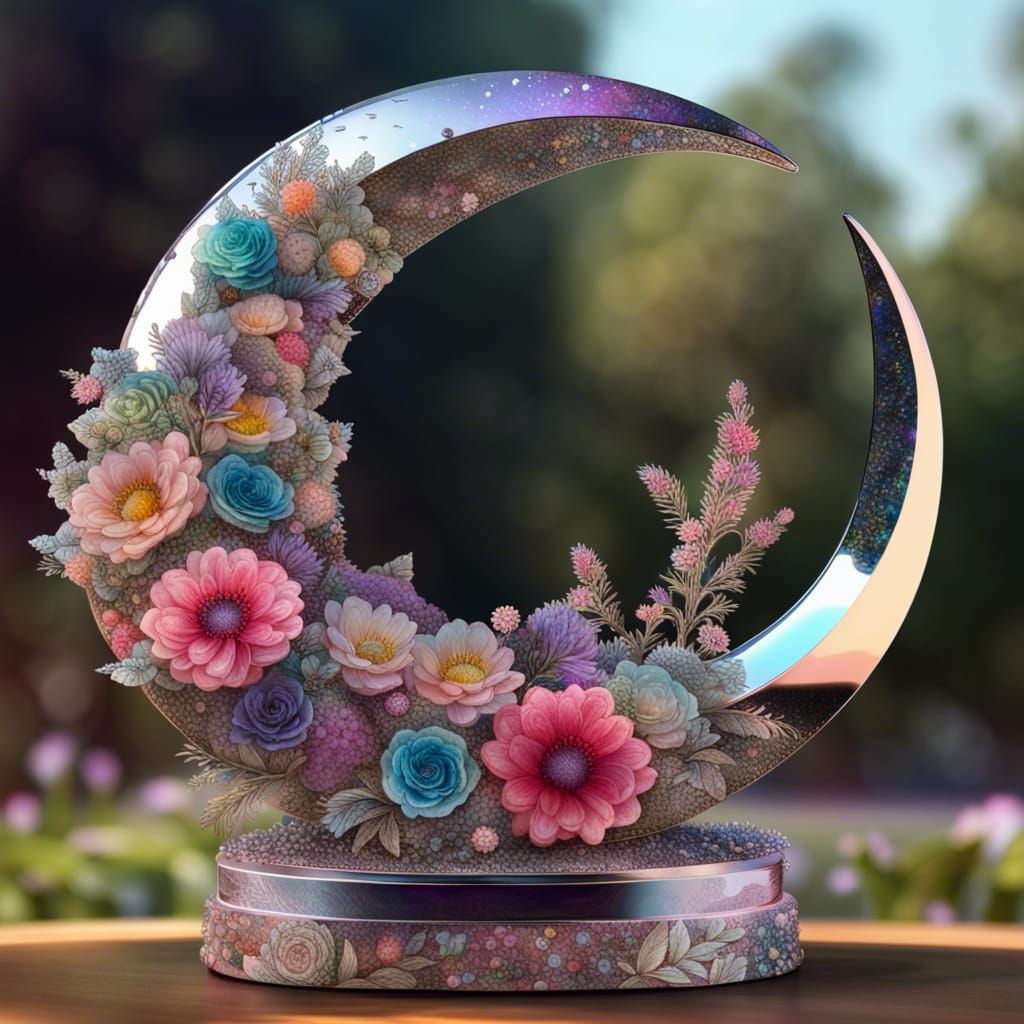 Moon Trophy - AI Generated Artwork - NightCafe Creator