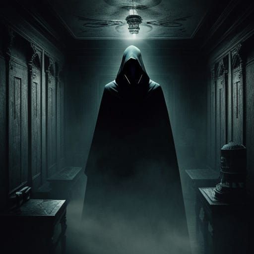 Enigma - Mysterious Figure Lost in Shadows