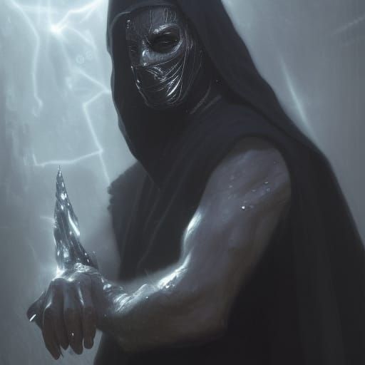 Robed Assassin - AI Generated Artwork - NightCafe Creator