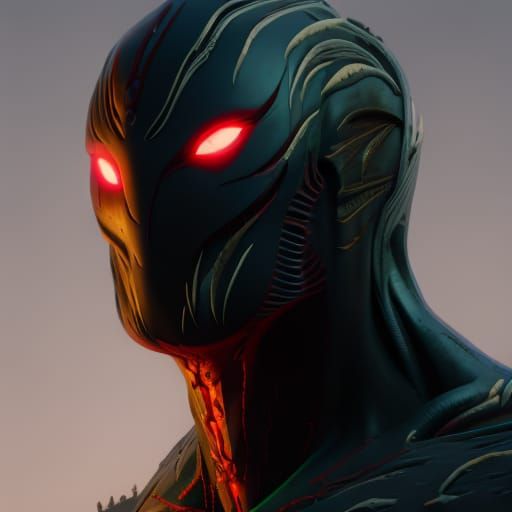 Ultron, predator, agent venom - AI Generated Artwork - NightCafe Creator