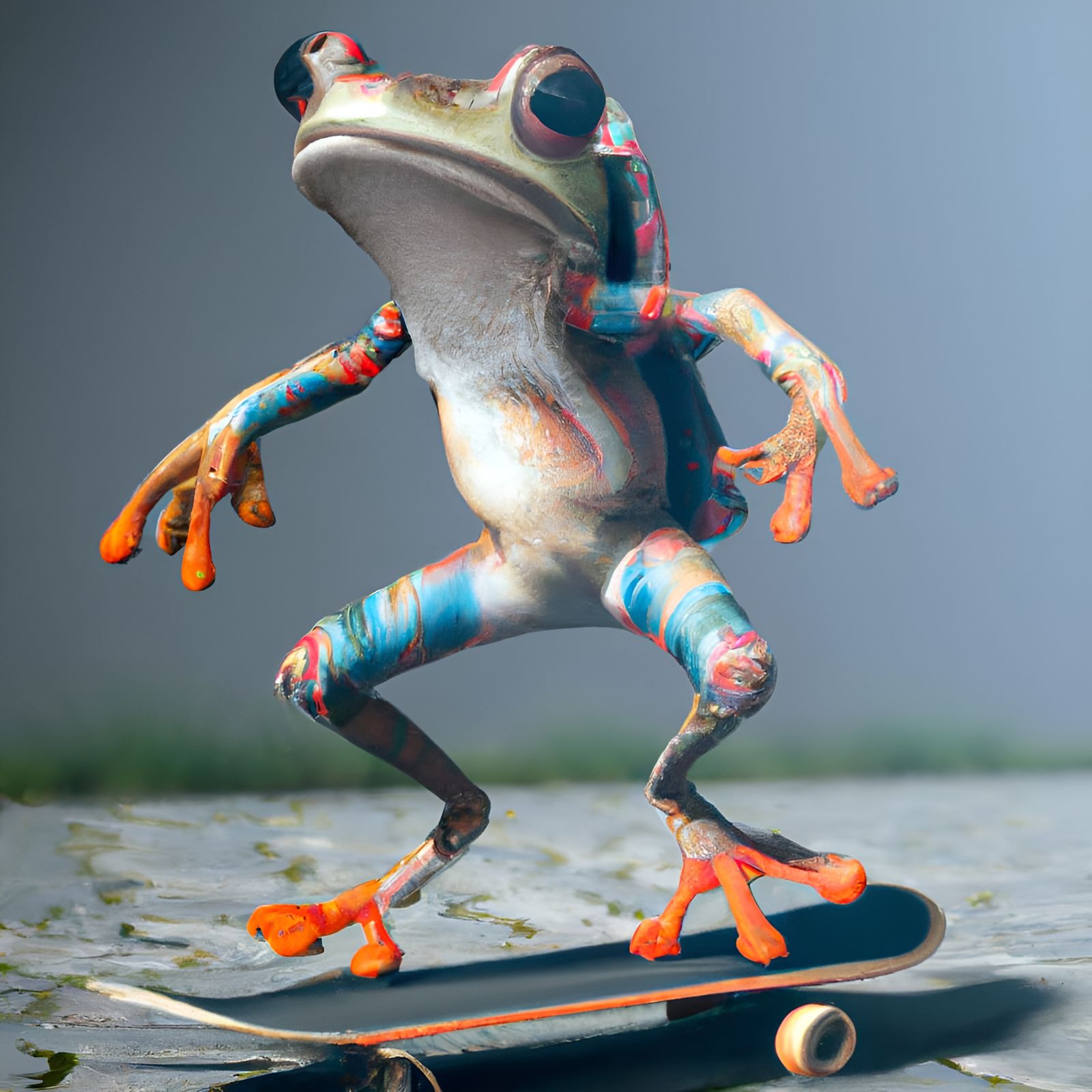 Challenge: Frogs - AI Generated Artwork - NightCafe Creator