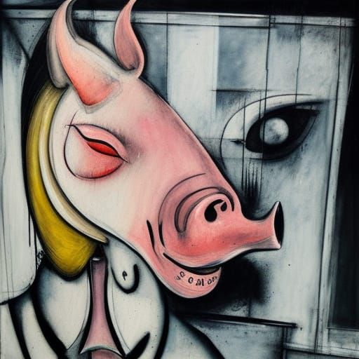 The Pig - AI Generated Artwork - NightCafe Creator
