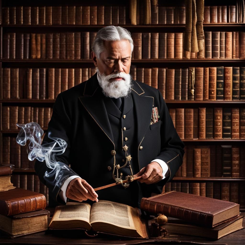 old archivist - AI Generated Artwork - NightCafe Creator