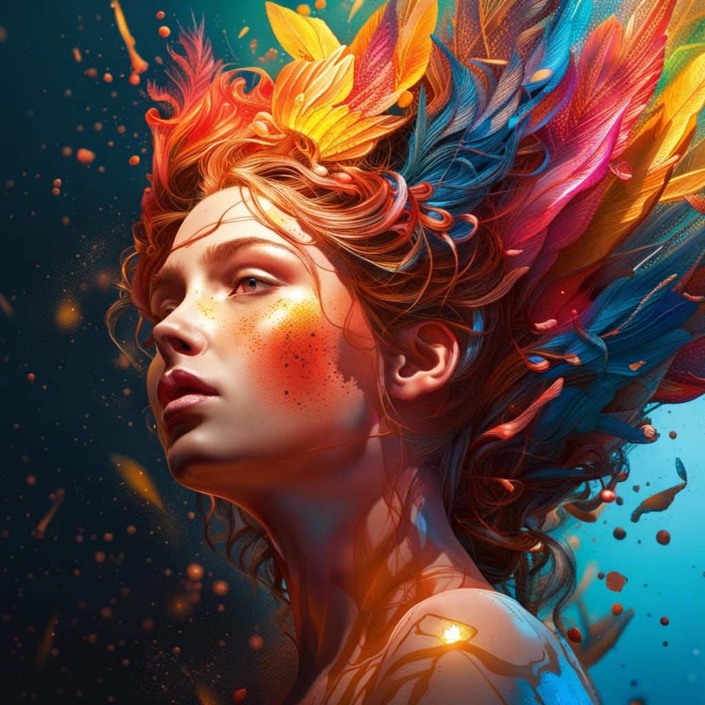 Persephone shine - AI Generated Artwork - NightCafe Creator