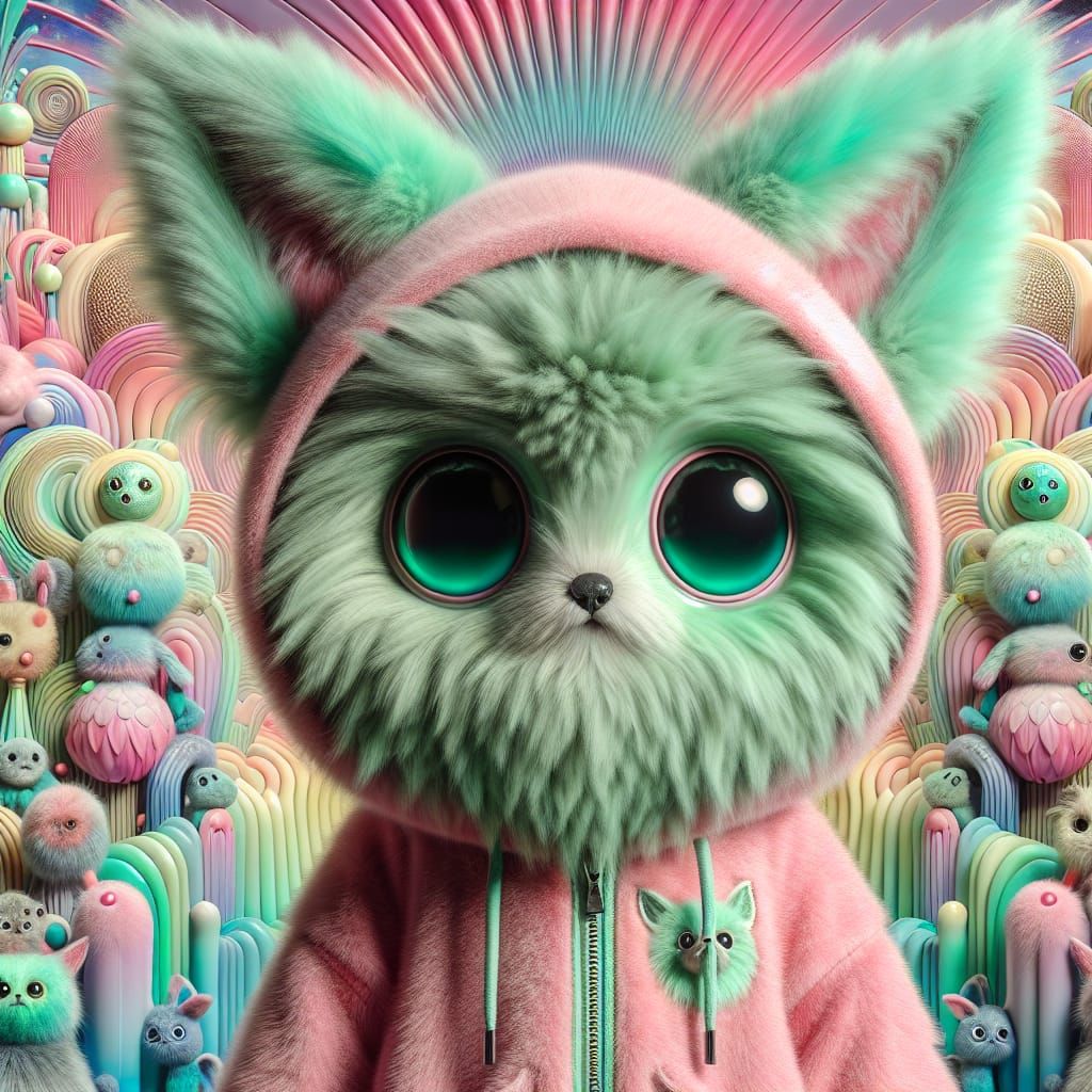 Cute creature - AI Generated Artwork - NightCafe Creator