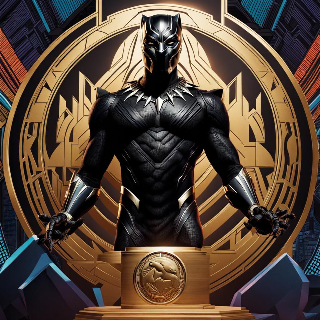 Black panther image - AI Generated Artwork - NightCafe Creator