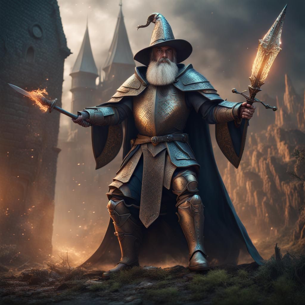 Wizard 1 - AI Generated Artwork - NightCafe Creator