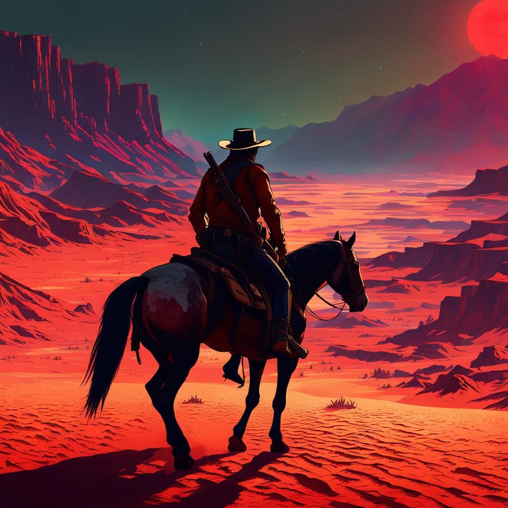 Inspired by Red Dead Redemption - AI Generated Artwork - NightCafe Creator